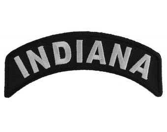 Indiana State Iron on Patch - Etsy