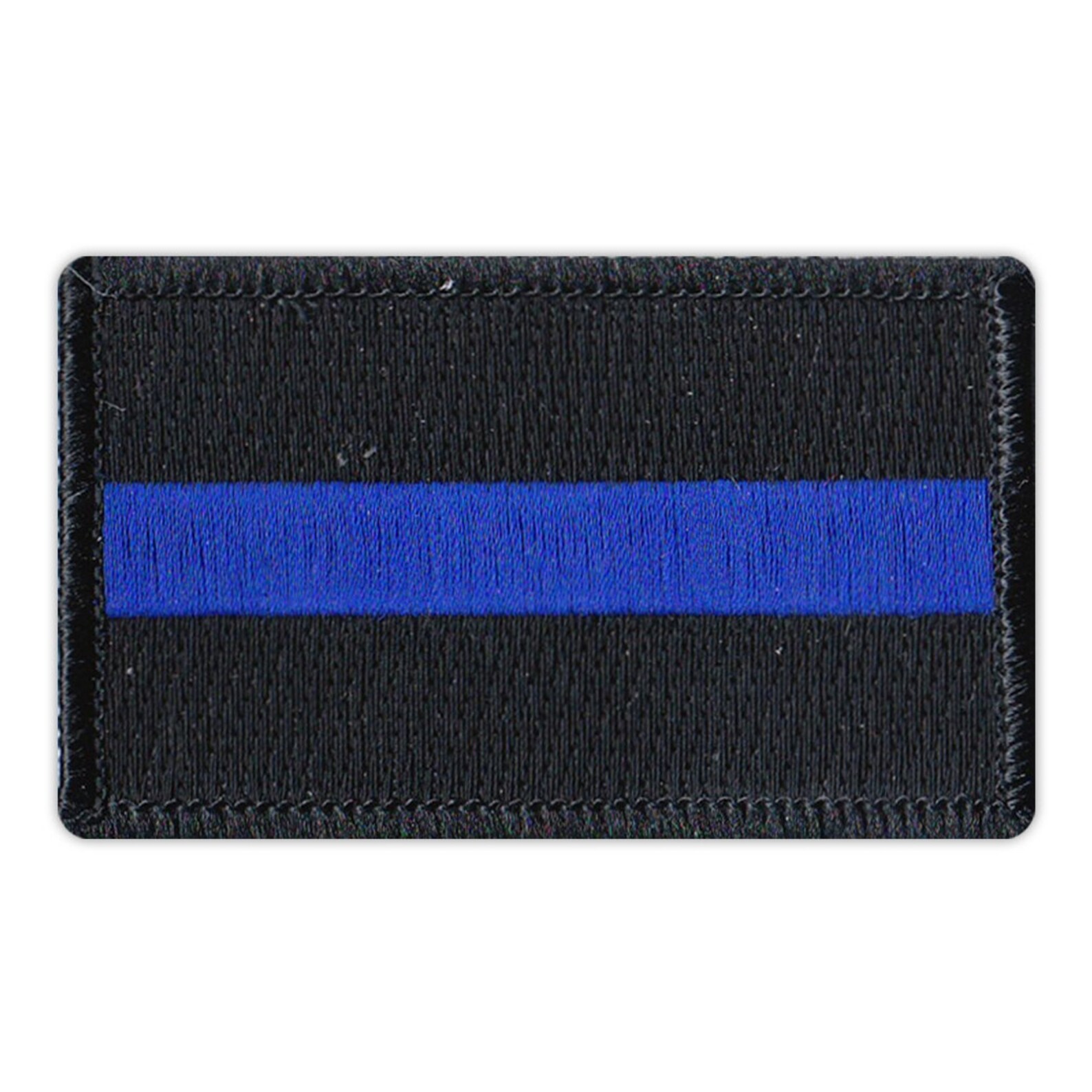 Patch Embroidered Patch Thin Blue Line 3 X 1.75 | Etsy