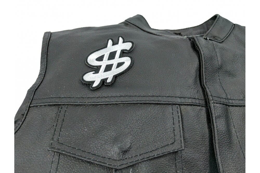Patch, Embroidered Patch (iron-on or Sew-on), Dollar Sign Money Pay up ...