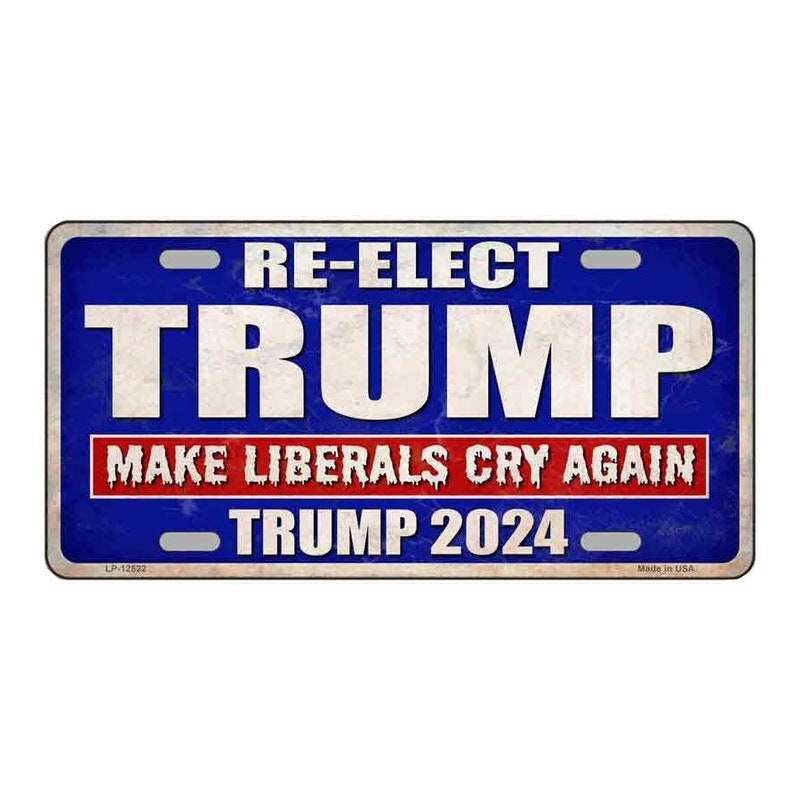 Trump 2024 License Plates - Etsy