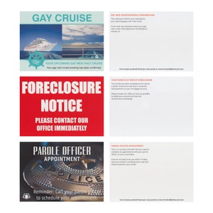 Variety Pack Prank Postcards 12 Different Prank Postcards Pranks ...