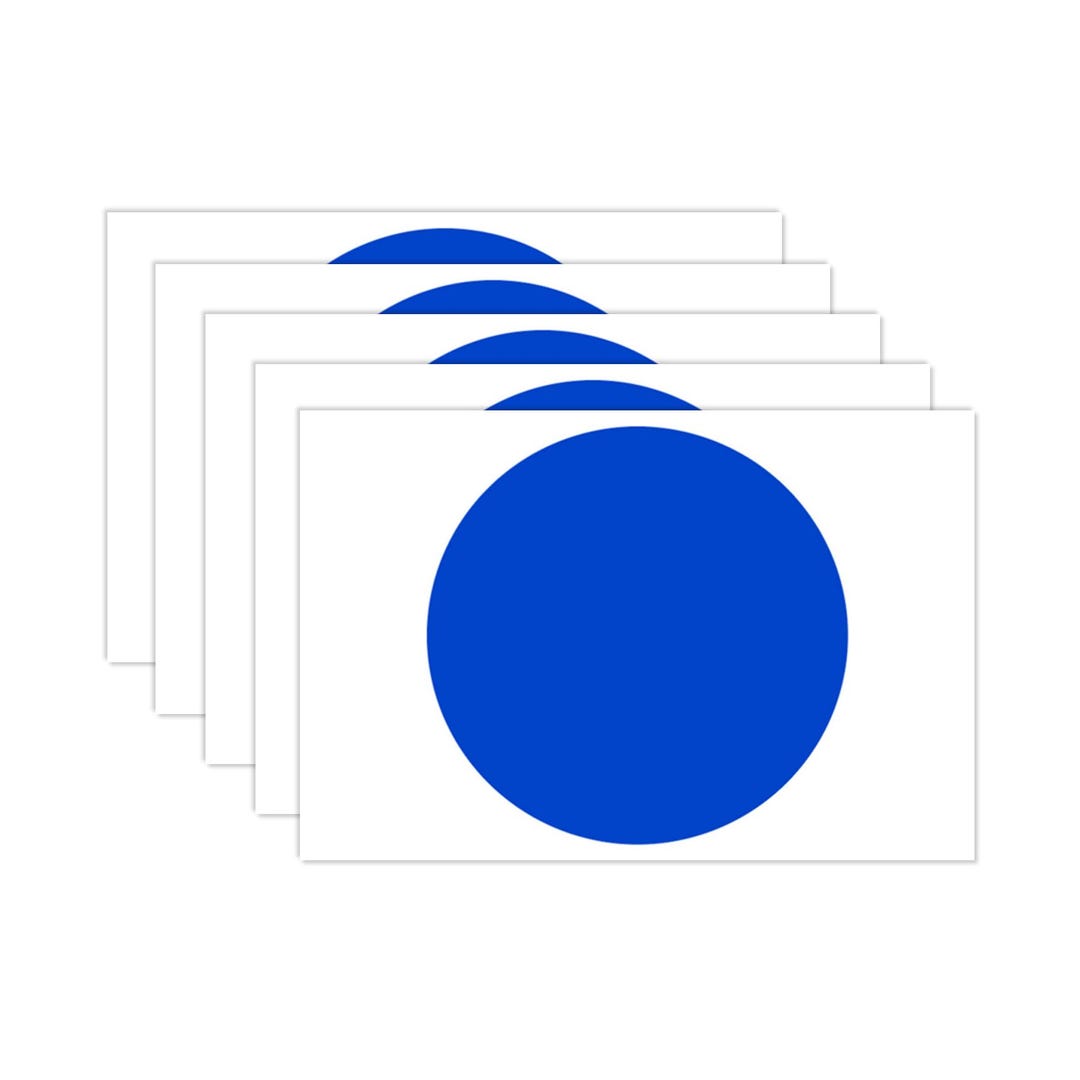 5-pack Blue Dot Yard Sign Democrat Blue Wave 2024 Vote Kamala Harris ...