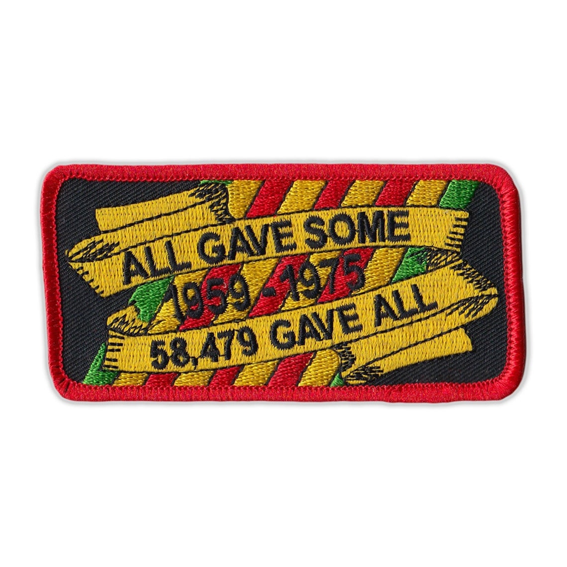 Patch Embroidered Patch All Gave Some 58479 Gave All - Etsy