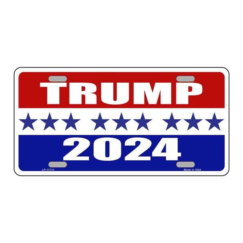 Trump 2024 License Plates - Etsy