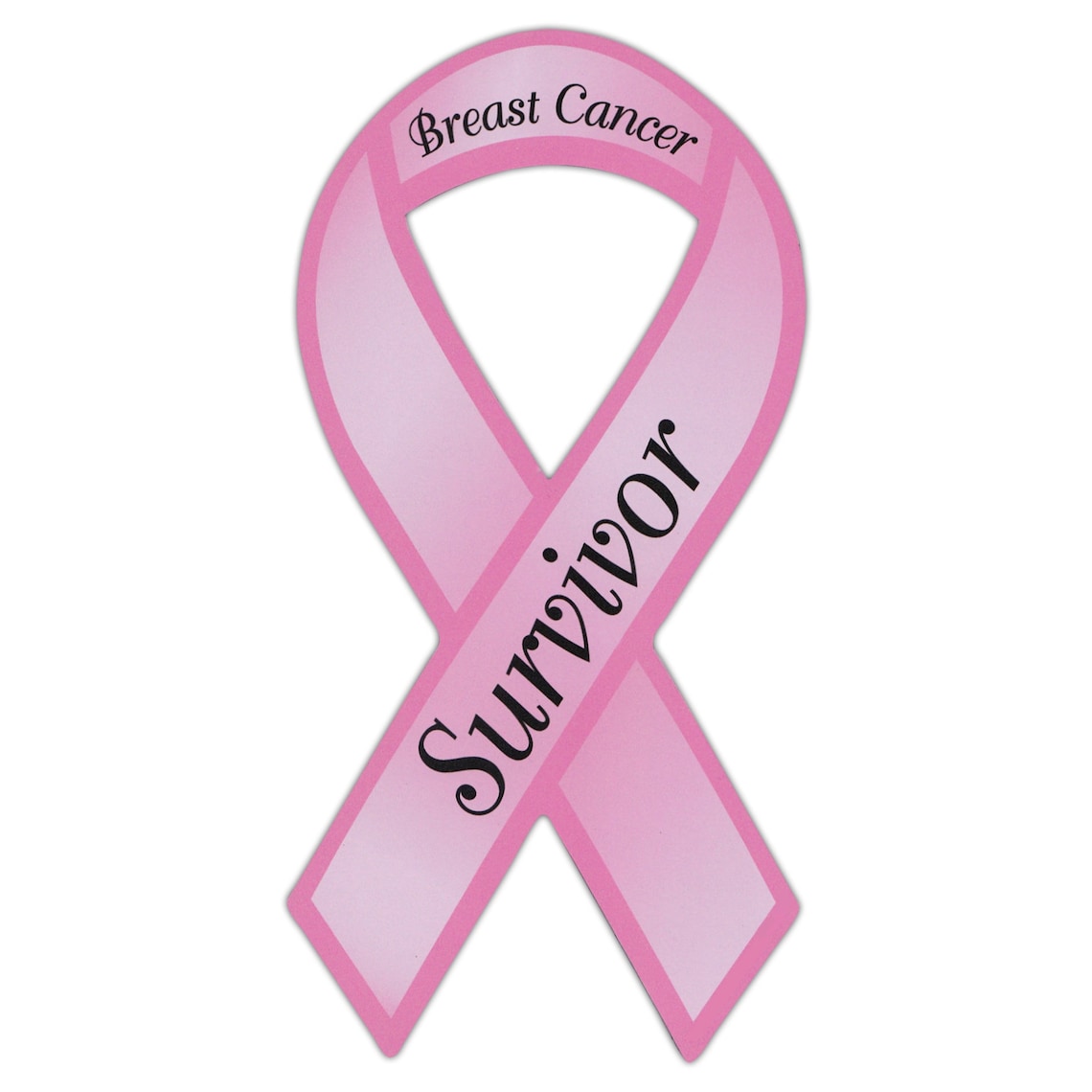 Ribbon Magnet Breast Cancer Survivor Support Awareness - Etsy