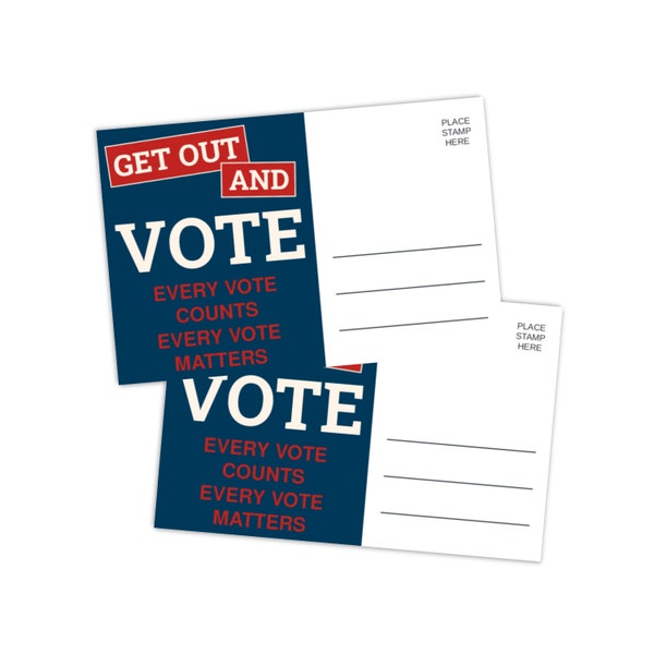 Postcards to Voters - Etsy