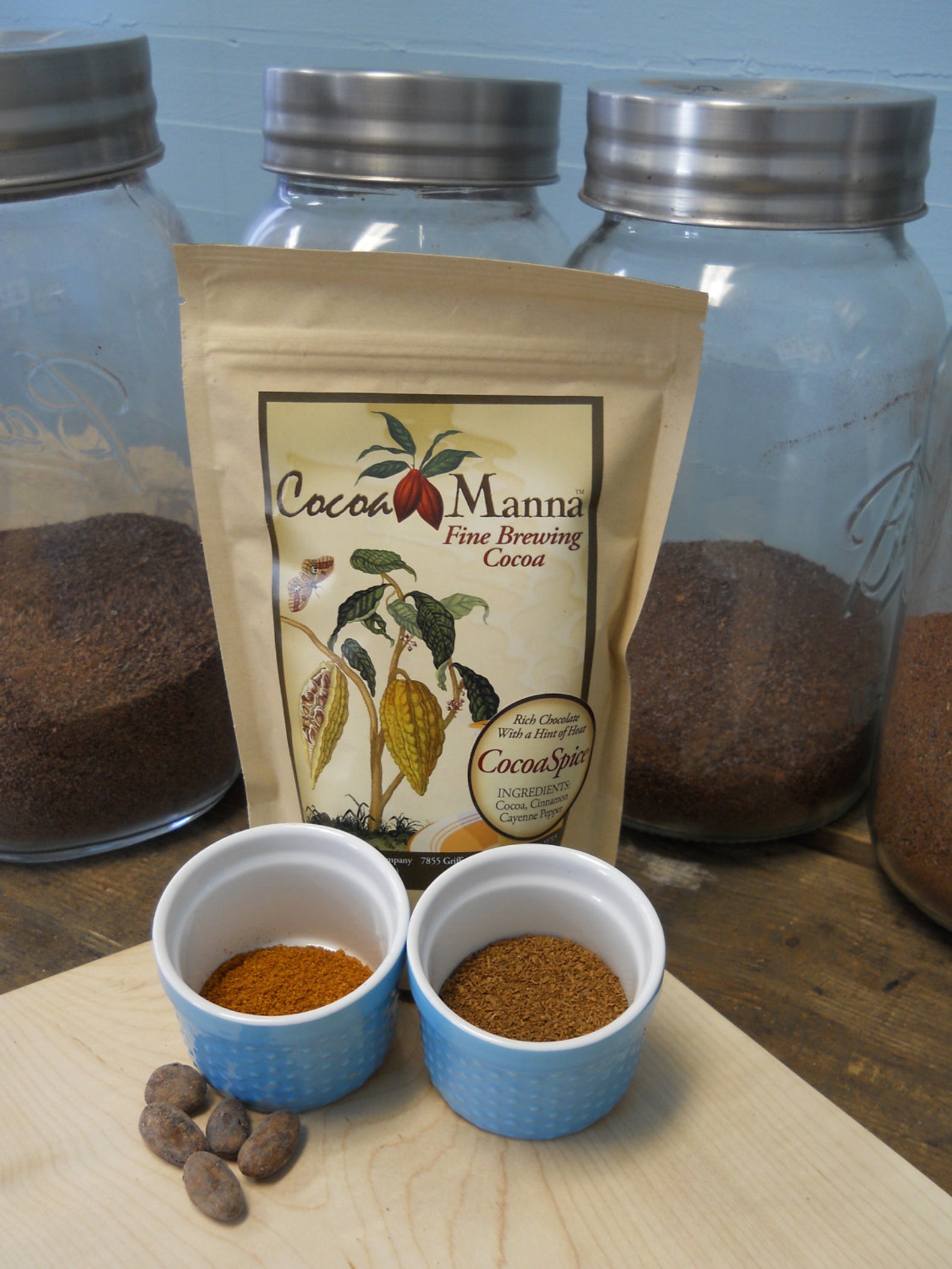 Paleo Fresh Roasted Brewing Chocolate Cocoa Spice Tea Alternative - Etsy