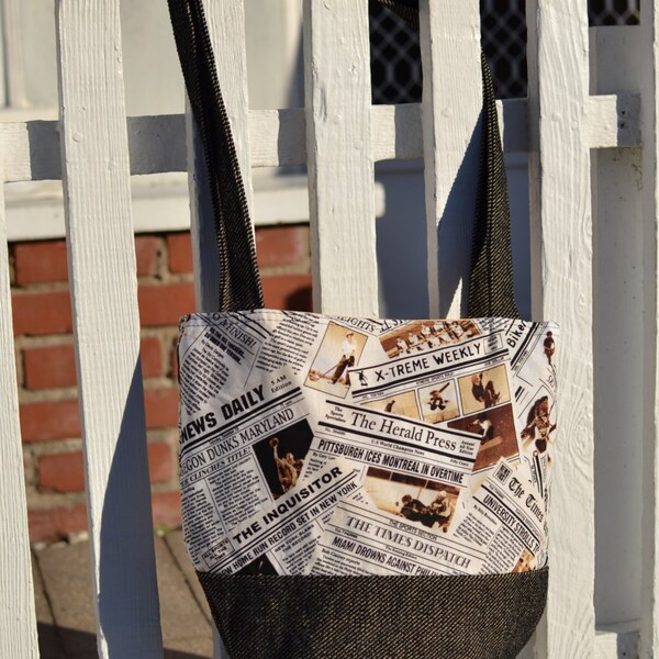 Newspaper Bag - Etsy