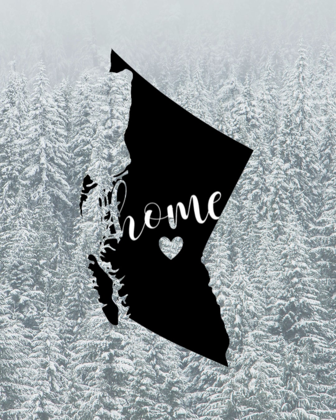 British Columbia Decal, Car Sticker, Car Decal, Bumper Sticker ...