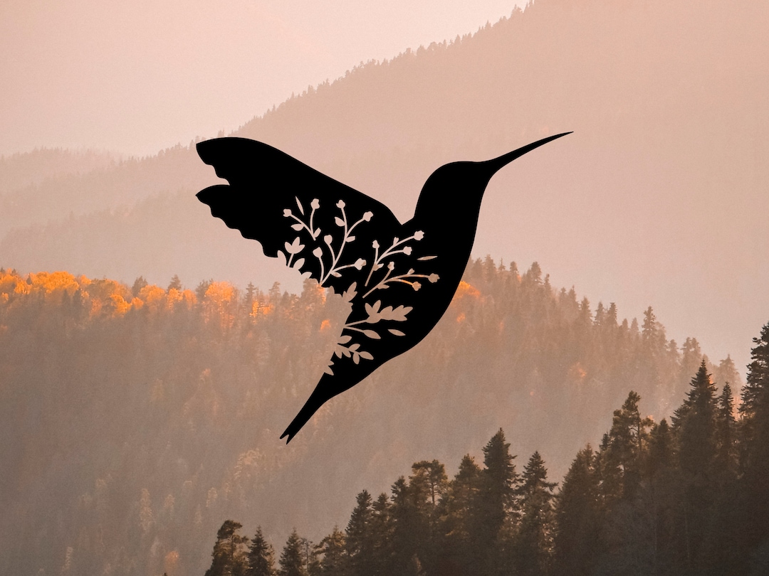 Hummingbird Vinyl Decal - Perfect for Car or Laptop - Hummingbird ...