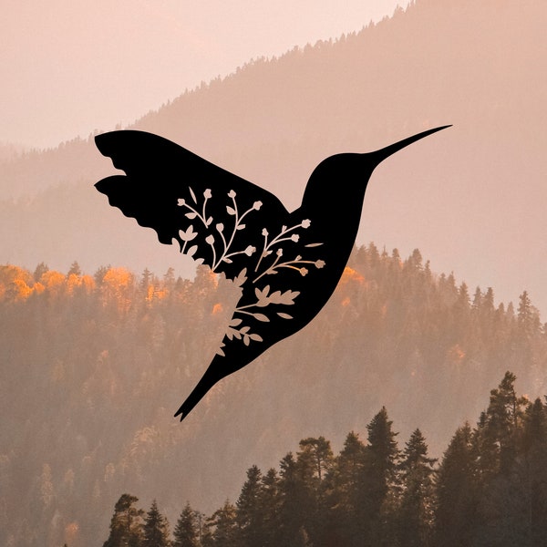Hummingbird Car Decal - Etsy