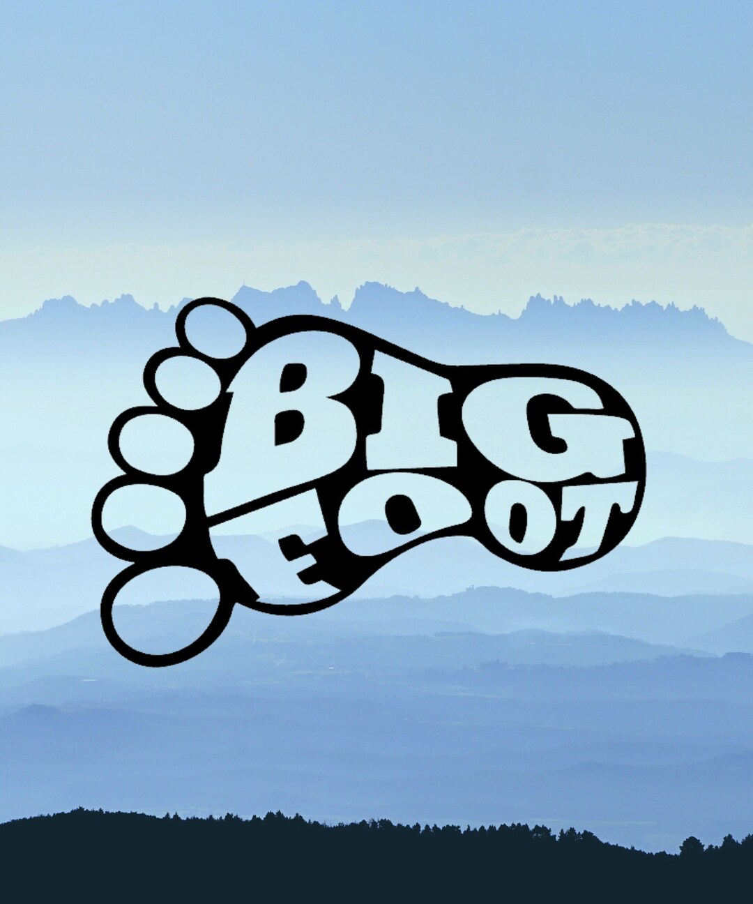 Bigfoot Vinyl Decal, Car Sticker, Car Decal, Bumper Sticker, Computer ...