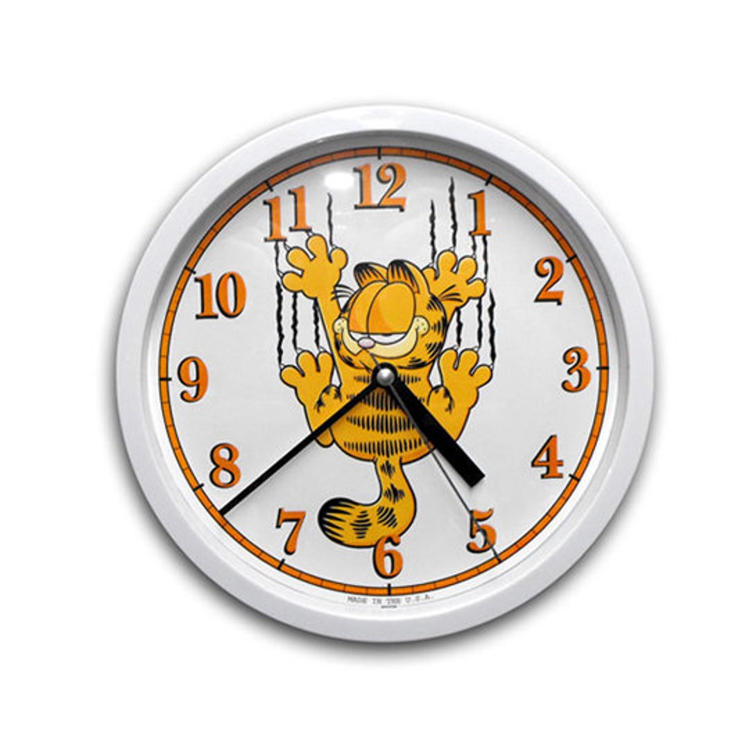 Garfield Wall Clock - Etsy
