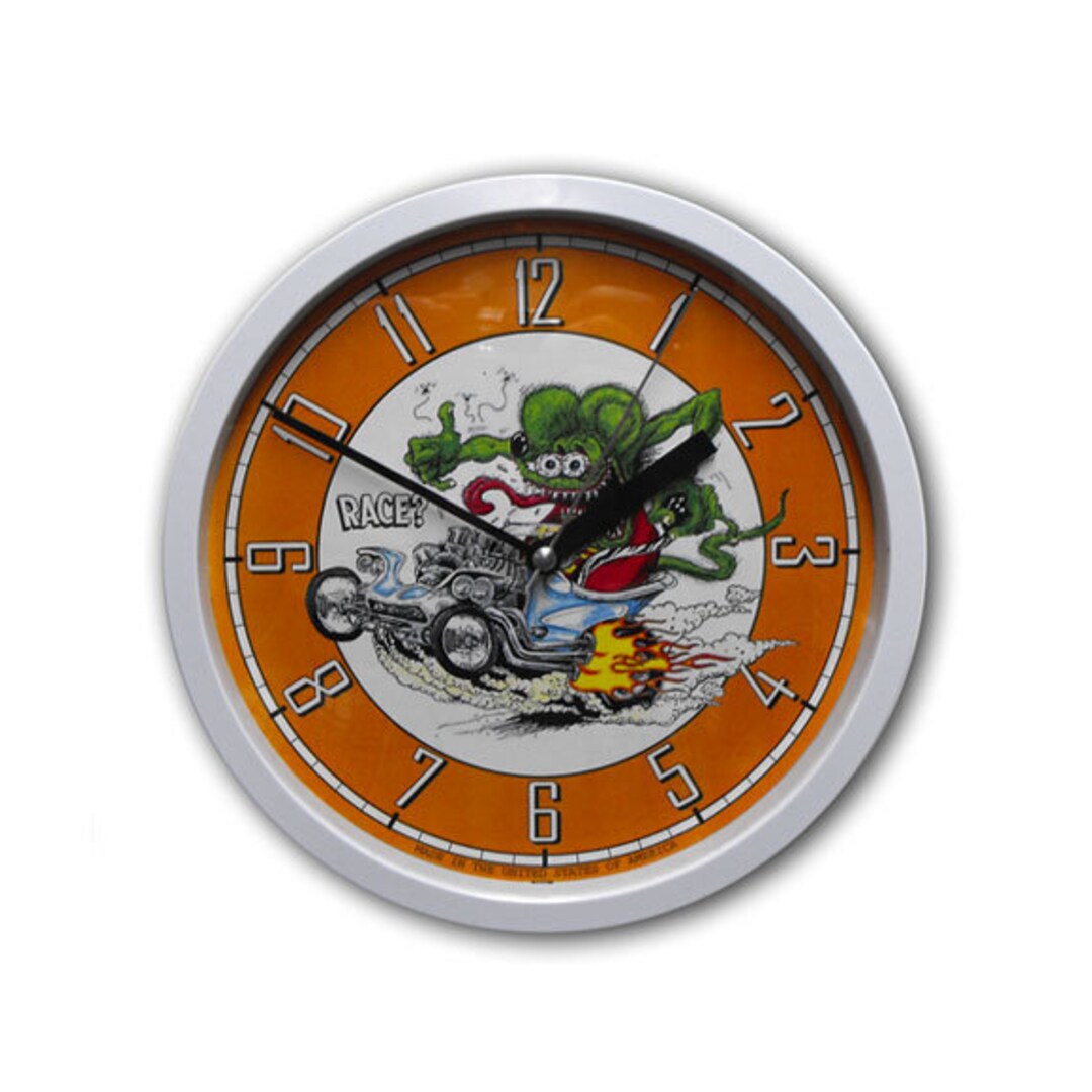 Rat Fink Race Wall Clock - Etsy