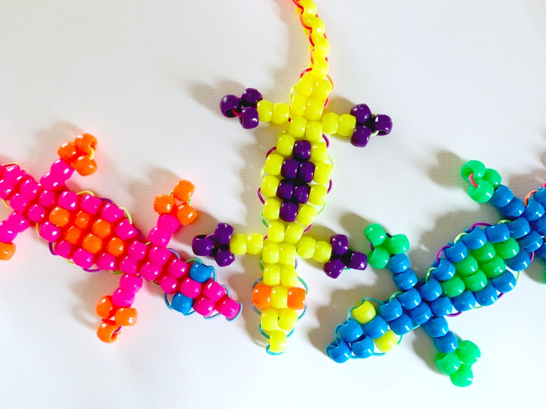 Pony Bead Lizard - Etsy