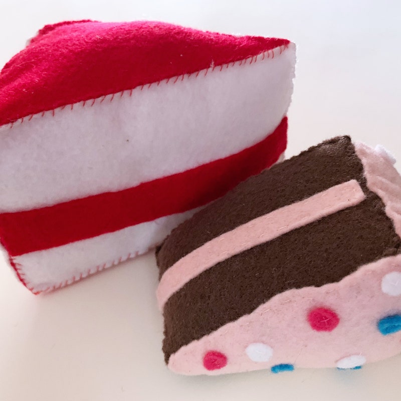 Felt Food Cake Slices - Etsy