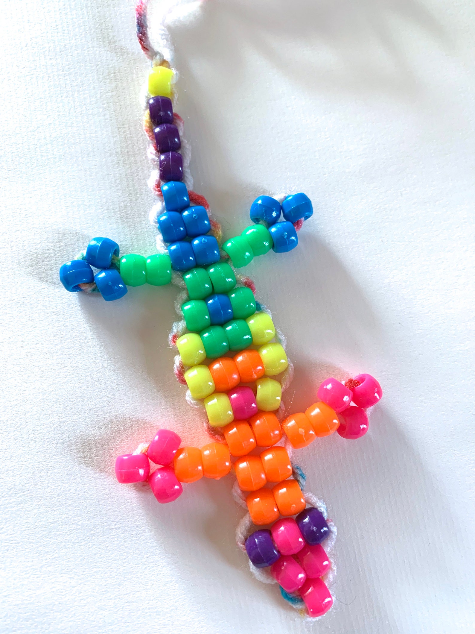 Pony Bead Lizard - Etsy