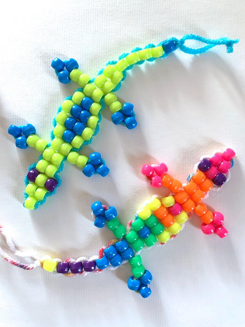 Pony Bead Lizard - Etsy