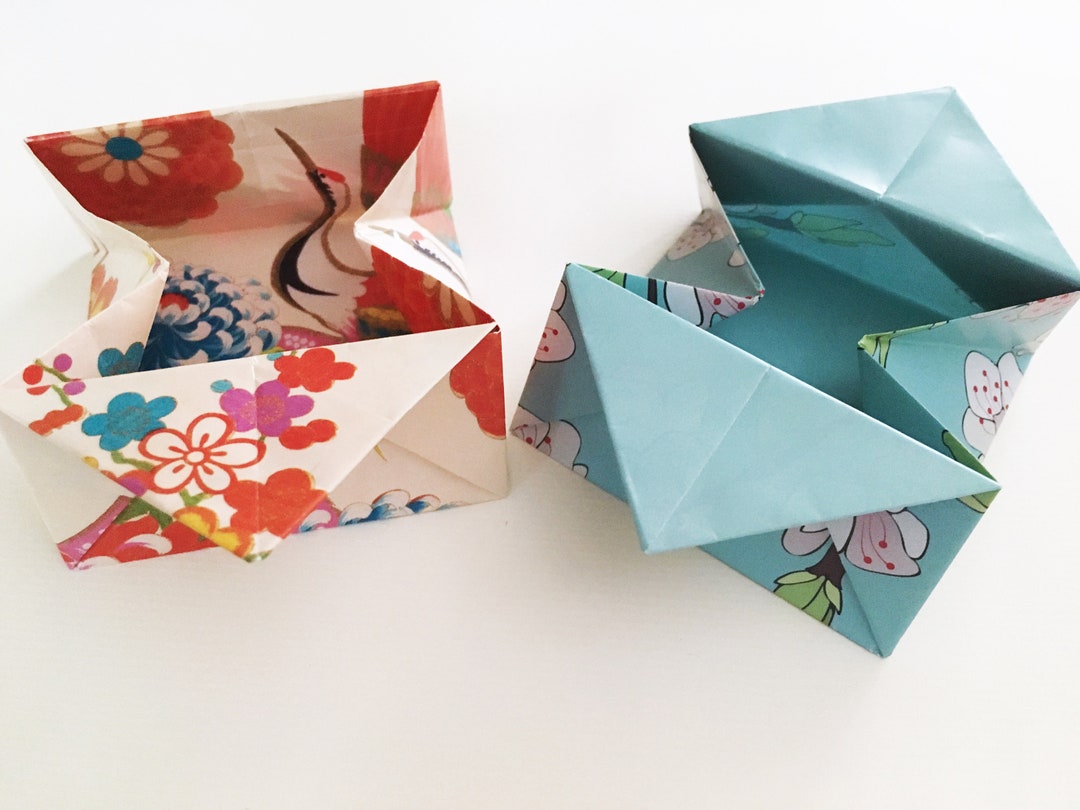 Pop-up Origami Box - Etsy