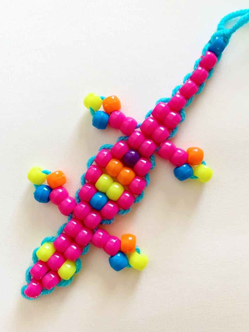 Pony Bead Lizard - Etsy