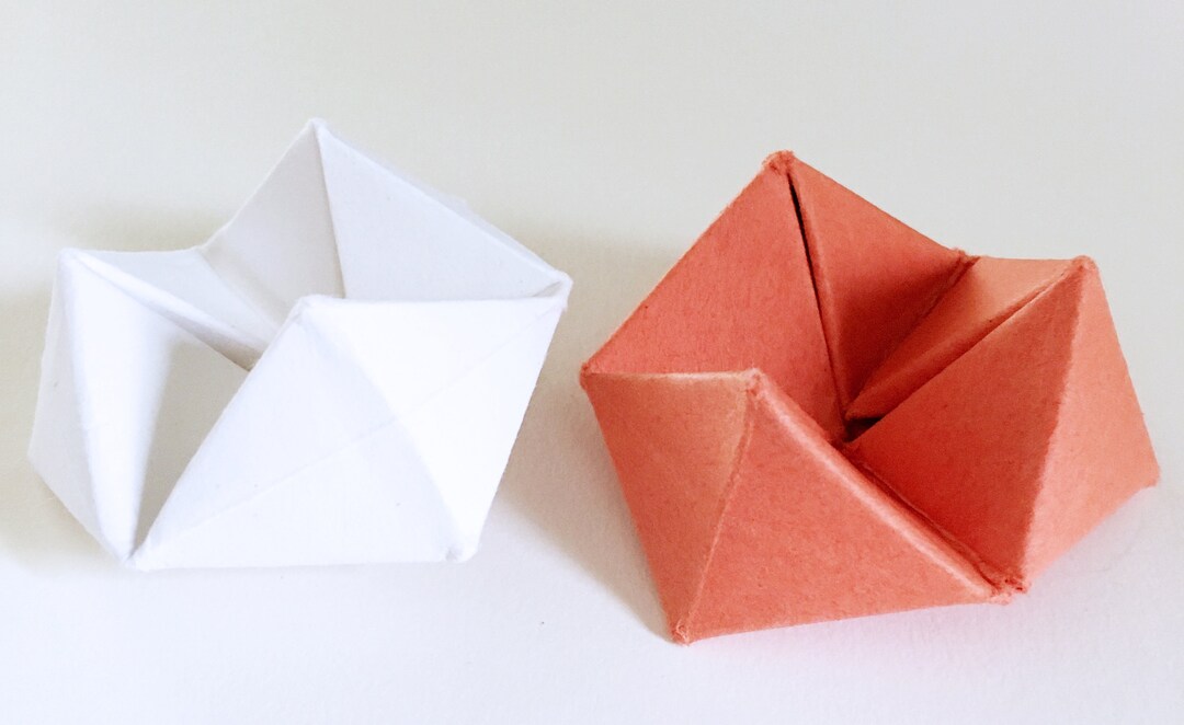 Origami Flexagon with Box Etsy UK