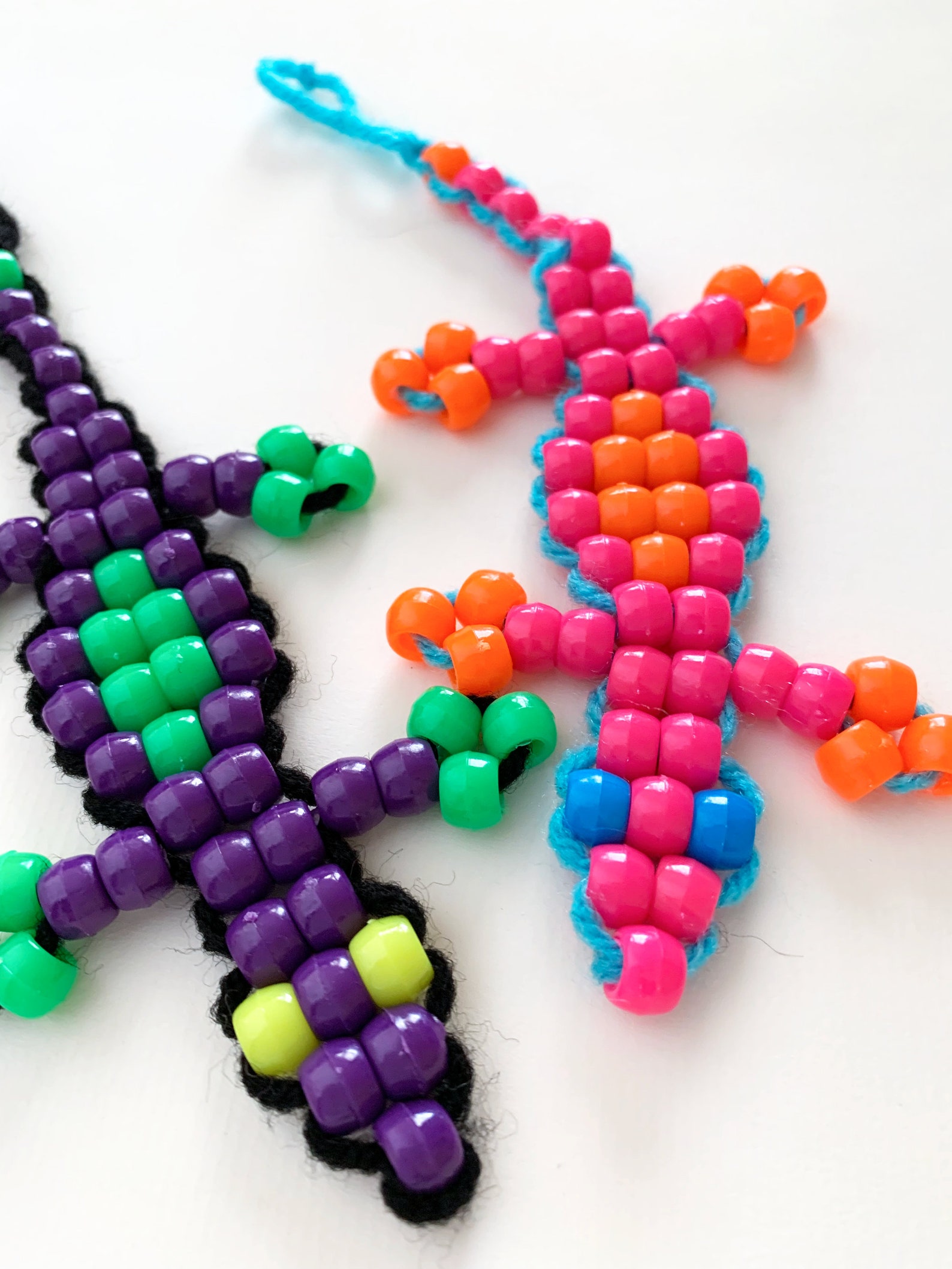 Pony Bead Lizard - Etsy