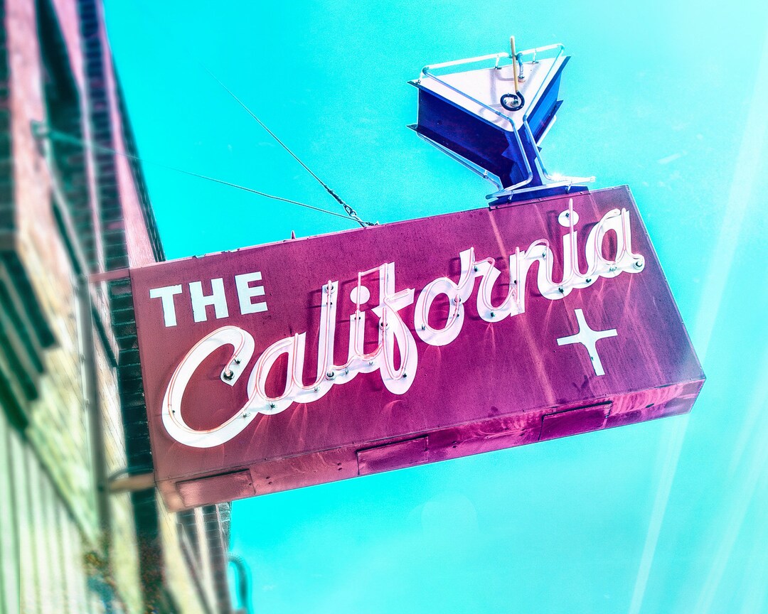 Neon, Cocktail Lounge Sign, Mid-century, Retro, Retro Lounge, Martini ...