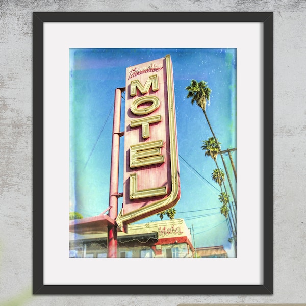 Neon Motel Sign - Etsy