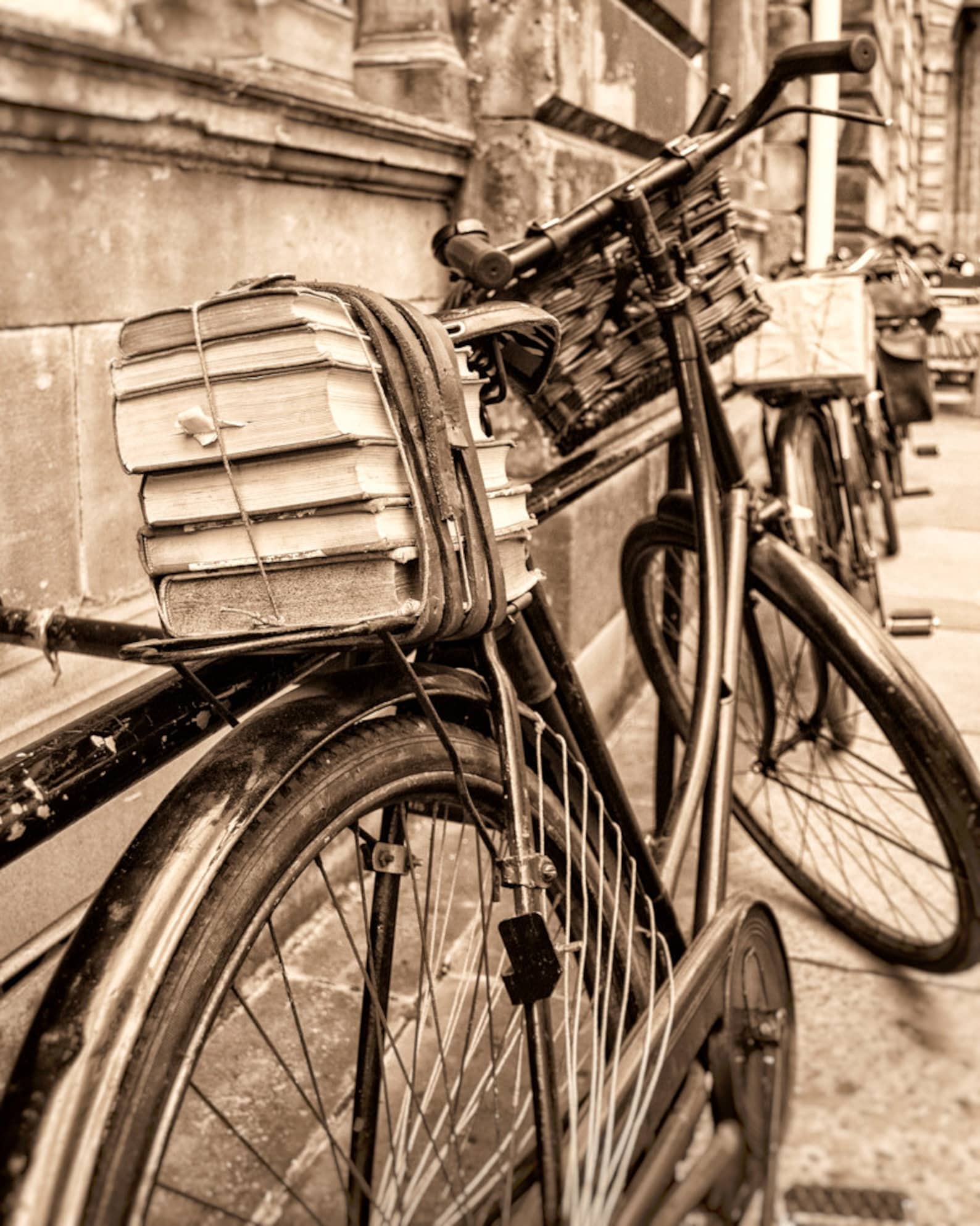 Vintage Bicycle Photograph, Retro, Bike Print, Fine Art Photography ...