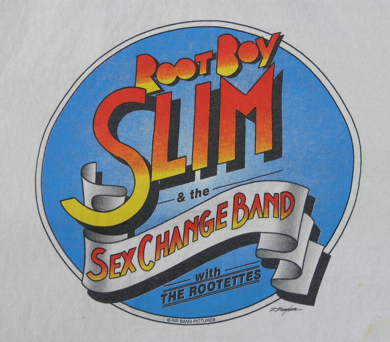 Vintage 80s Root Boy Slim & the Sex Change Band T-shirt XXL - Etsy