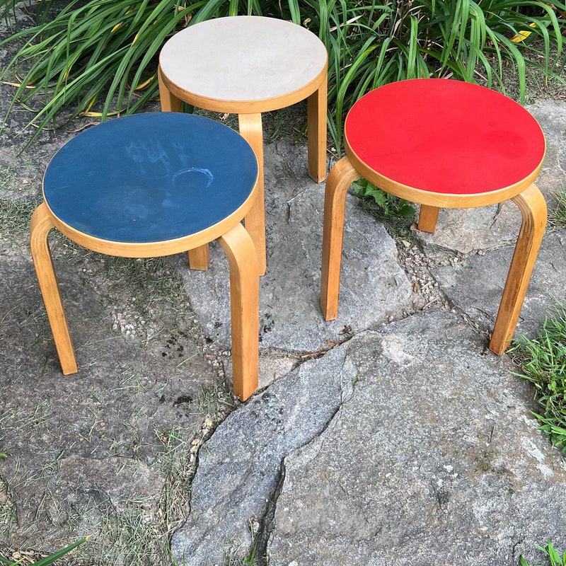 Artek Stool - Etsy