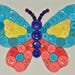 Button Craft KIT for Kids, Butterfly Craft Kits, Kids Crafts, Butterfly ...
