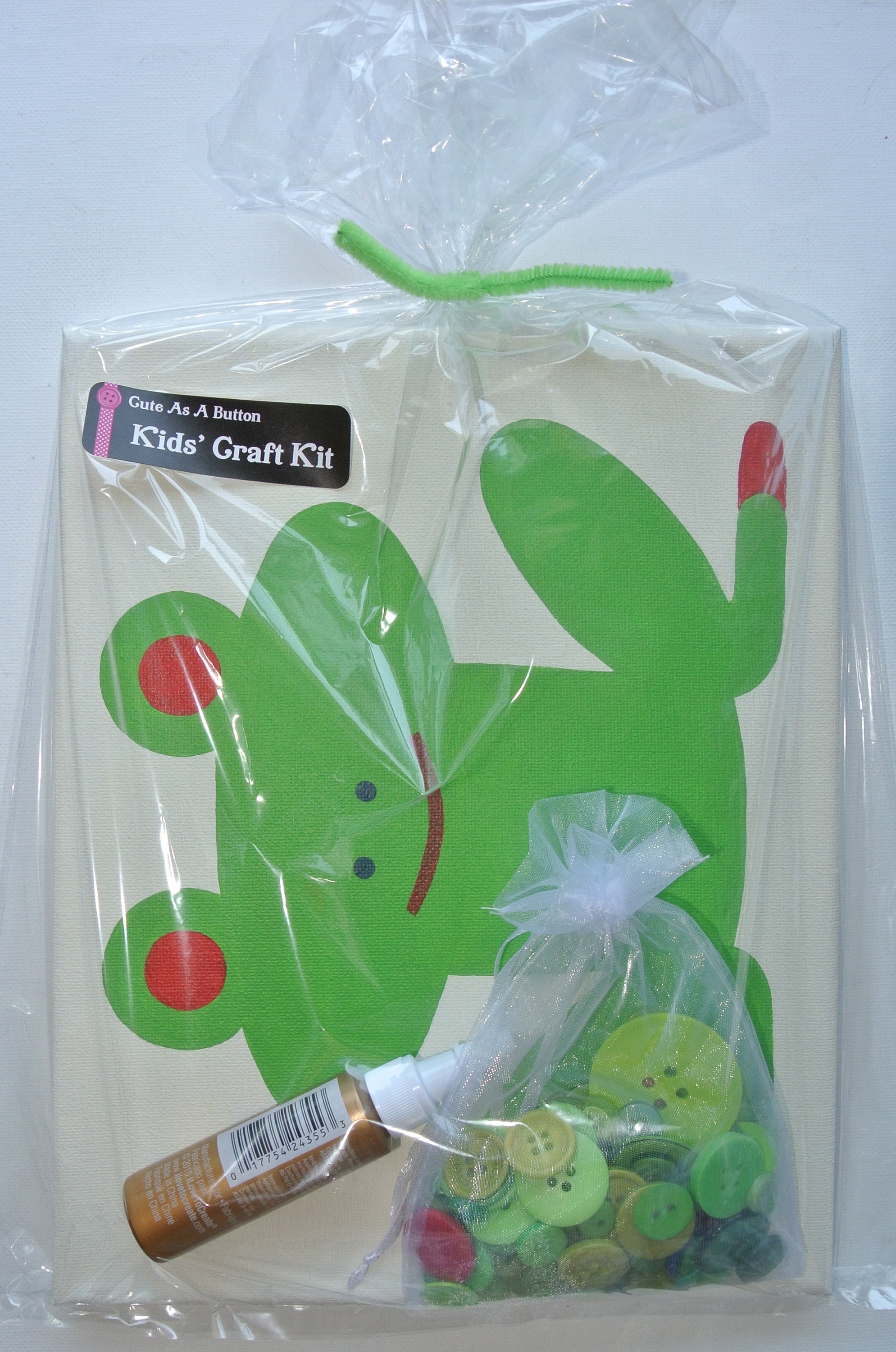 Button Craft KIT for Kids Frog Craft Kits Kids Crafts Frog - Etsy