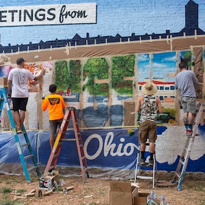 Greetings From Springfield Ohio Mural Sign Painting - OH Street Art ...