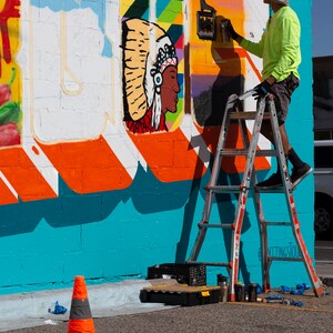 Greetings From Burque Mural Sign Painting - Albuquerque Street Art ...