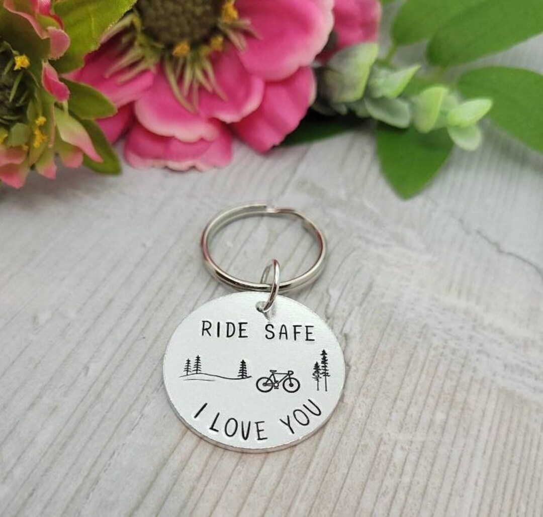 Ride Safe, Cycler Gifts, Ride Safe Keying, Cyclist Gift, Bike Gifts ...