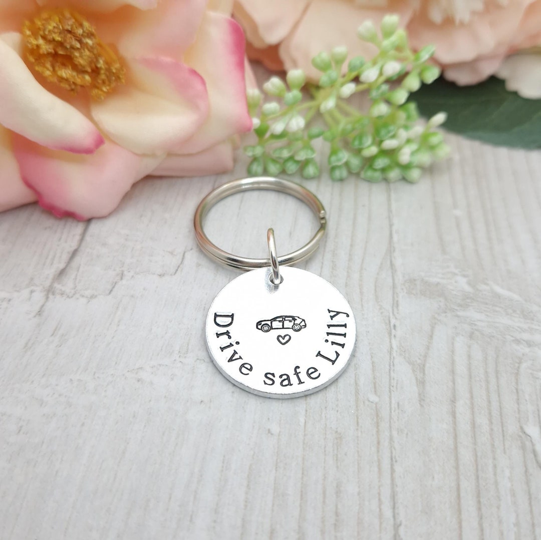 Personalised New Driver Keyring, Just Passed Driving Test Gift for ...
