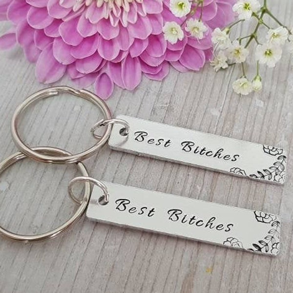 Best Friend Keychain - Etsy