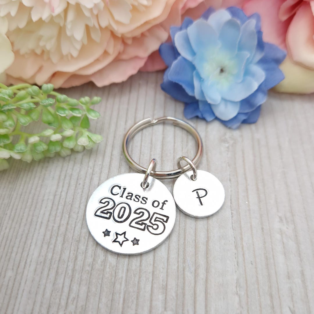 Gift for Primary School Leaver, School Leavers Keyring, Class of 2025 ...