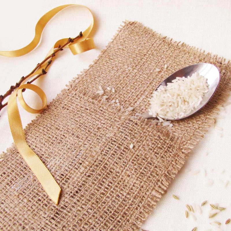 Burlap Table Setting - Etsy