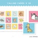 Animal Bingo Printable Party Game | Zoo Bingo | Animal Flashcards ...