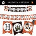 Halloween Birthday Banners, Halloween Party Printable, Halloween Kids ...