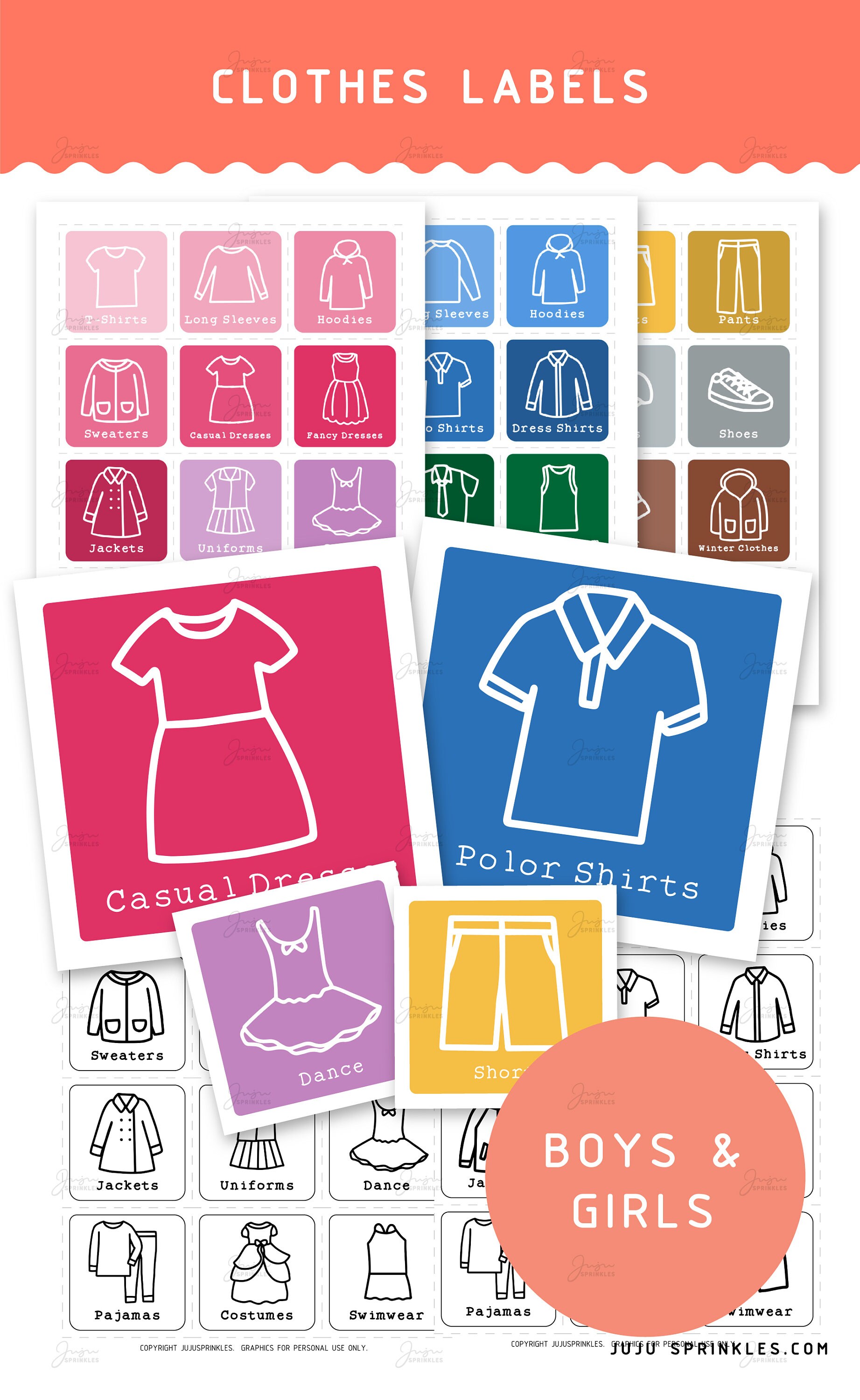 Ultimate Kids Organization Bundle Kids Chore Chart Labels Activity ...