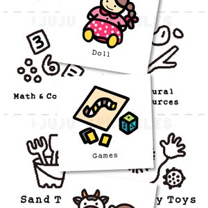 Toy Organization Labels | Printable Toy Storage Labels | Children's ...