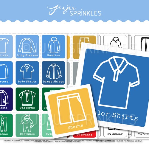 Printable Clothing Labels - Etsy