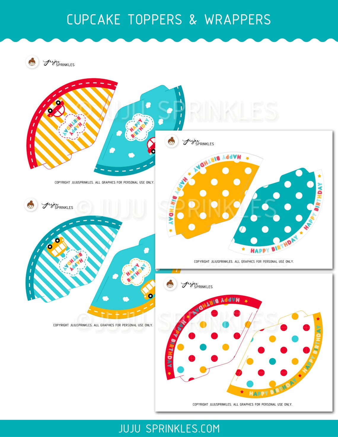 Transportation Birthday Party Hats, Car Party Hats, Mini Birthday Hats ...