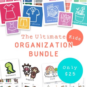 Toy Organization Labels | Printable Toy Storage Labels | Children's ...