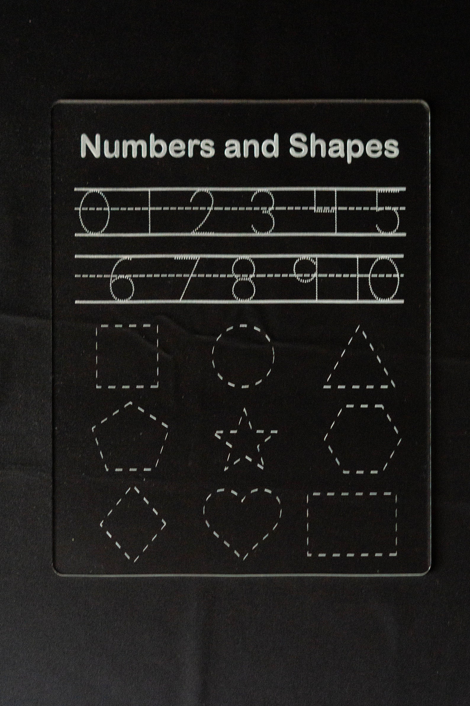 Dry Erase Tracing Board Back to School Kindergarten - Etsy