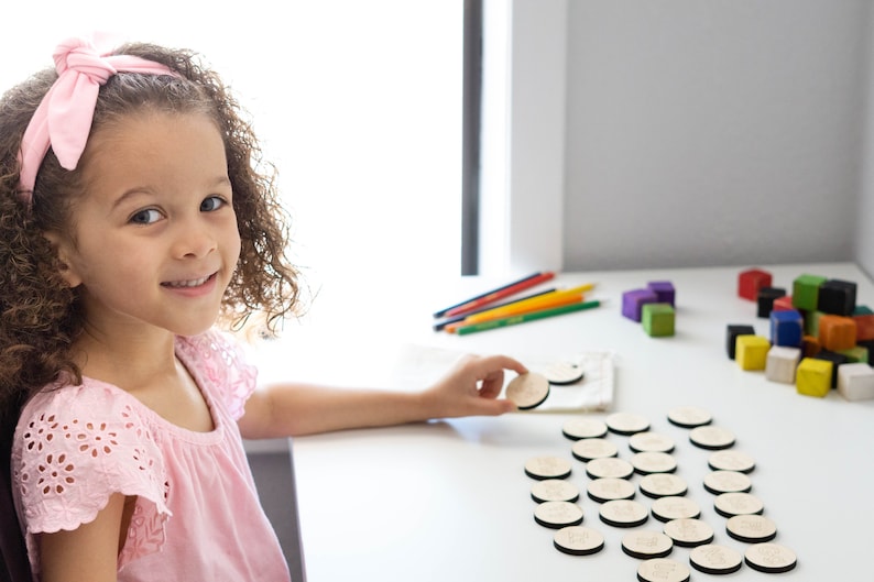 Wooden Alphabet Letters Homeschool Resources Back to | Etsy