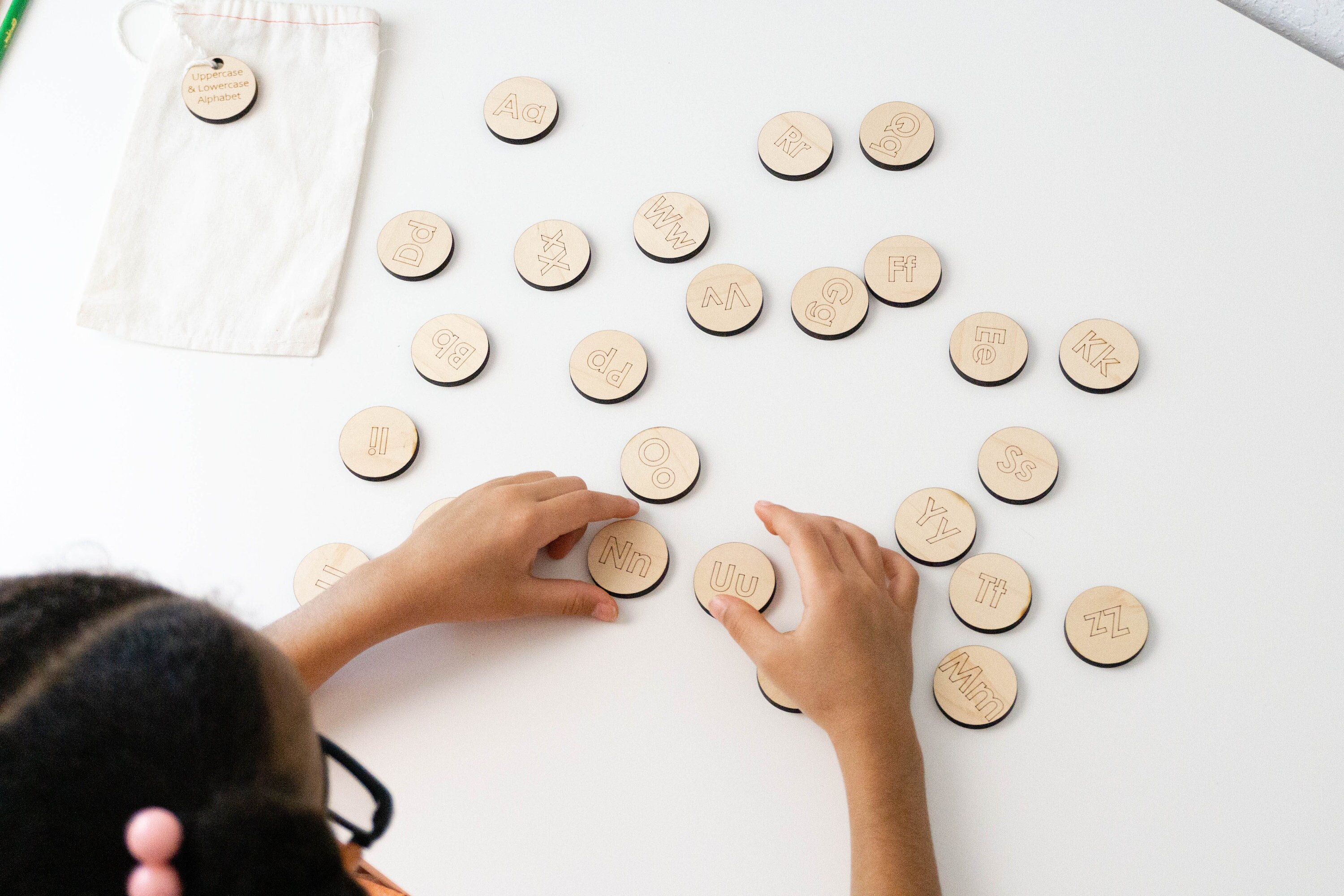 Wooden Alphabet Letters Homeschool Resources Back to - Etsy